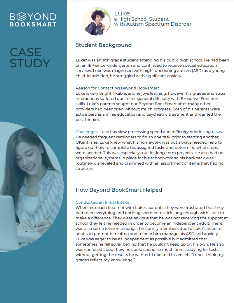 Education Case Studies | Beyond BookSmart